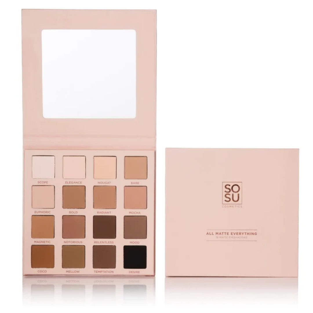 All Matte Everything Eyeshadow Palette – BTY Cosmetics NI